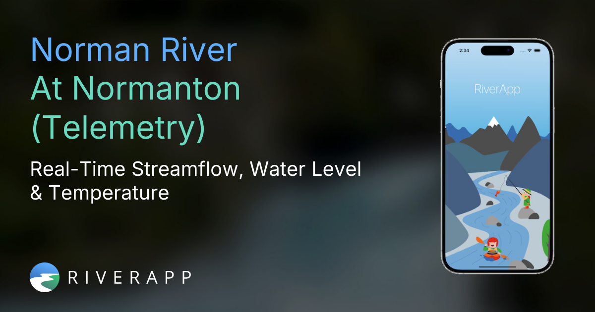 Norman River | At Normanton (Telemetry) - Real-Time Streamflow, Water ...